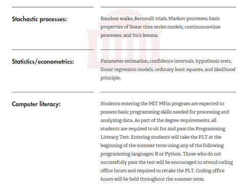 MIT的金融硕士（MSF)项目特点以及申请难度有多大？ - 知乎