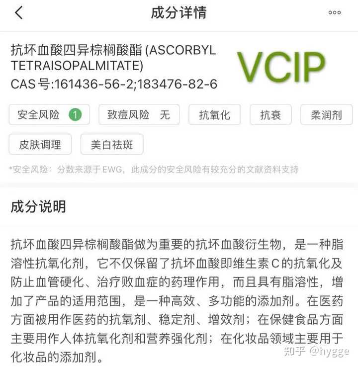 VCIP这个成分大家用过吗？乐凡VCIP系列有没有用？ - 知乎