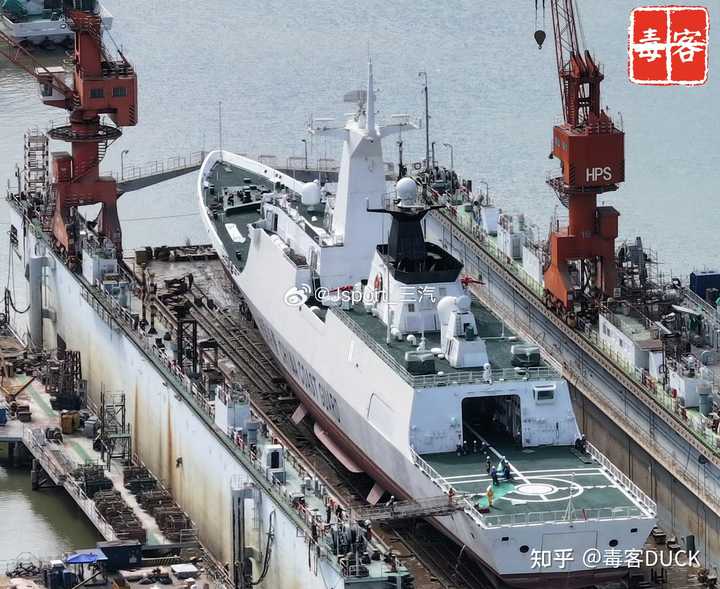 怎么评价海警版052D驱逐舰？ - 知乎