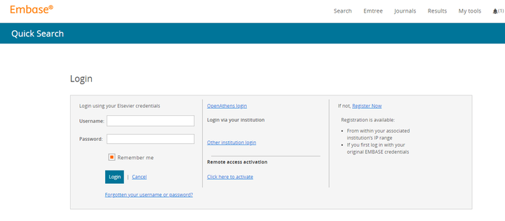 如何使用embase数据库？ - 知乎