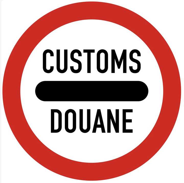 交通禁令标志中“海关”下方文字为什么是 DOUANE ？ - 知乎