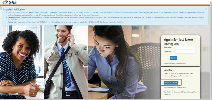 gre有neea官网和自己在ets官网上申请的两个账户，怎么报名在家考试呢？ - 知乎