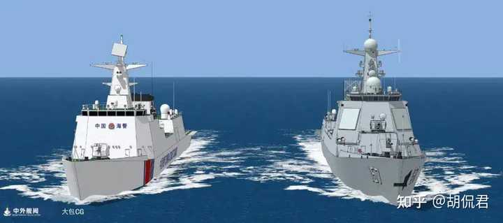 怎么评价海警版052D驱逐舰？ - 知乎