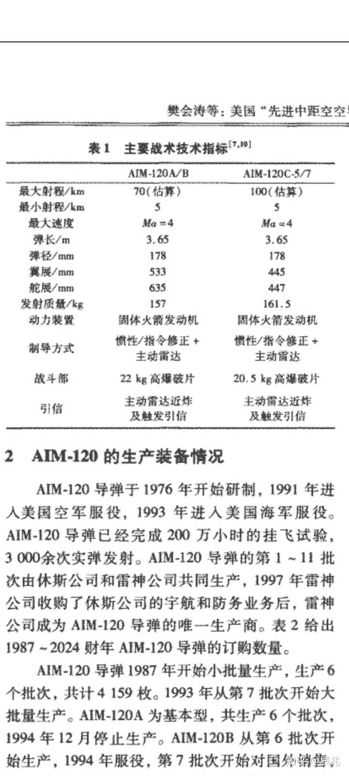 AIM-120与R-77孰优孰劣？ - 知乎