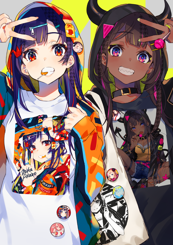 画师Mika Pikazo配色花里胡哨但是为了什么那么好看？ - 知乎