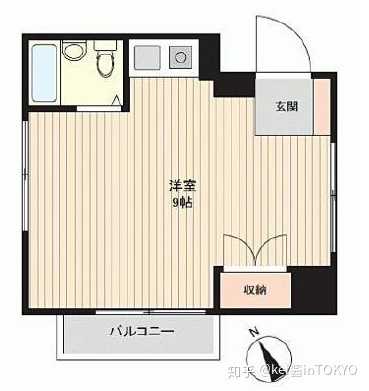 想问一下日本那些1R、1K、1DK 和 1LDK的公寓有什么区别？ - 知乎