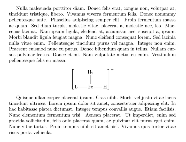 如下图，怎么用Latex实现这个化学式？Latex代码是什么？ - 知乎