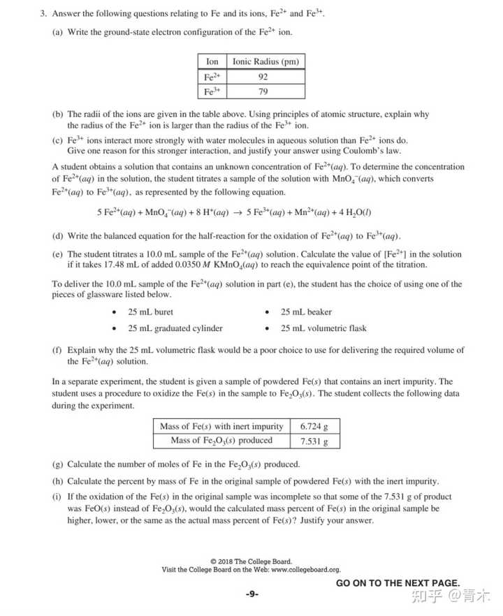 如何自学AP Chemistry？ - 知乎