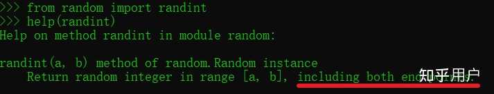 为何range()的结束值不包括在序列中，而在random.randint()中返回随机数包括结束值? - 知乎