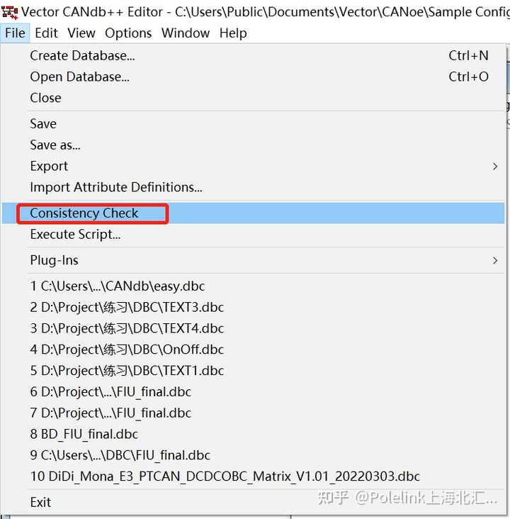 DBC格式文件如何打开编辑？ - 知乎