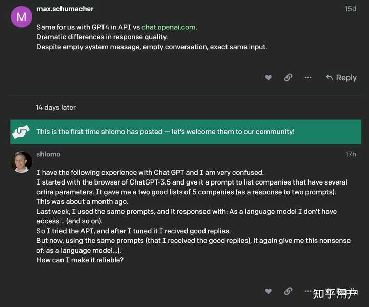 为什么GPT API的效果比网页版差？ - 知乎