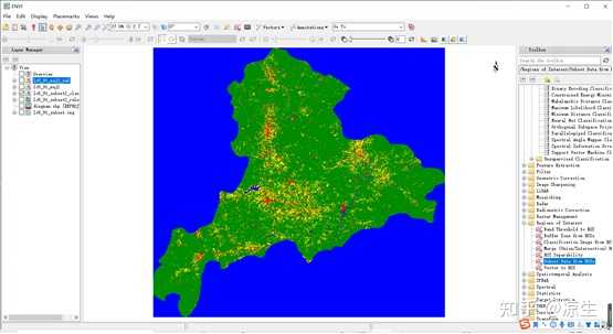 【求助】怎么利用arcgis/envi做土地利用现状分析，能不能详细一点？ - 知乎