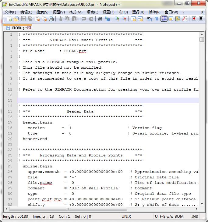 SIMPACK 9 学习笔记（1）——新旧轮轨型面文件格式转换 - 知乎
