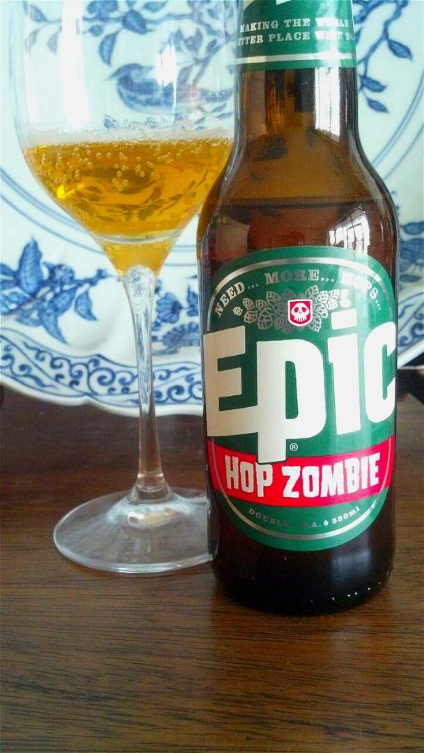 啤酒试饮笔记-新西兰Epic酒厂Hop Zombie双料印度淡色艾尔 - 知乎