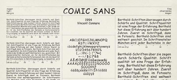 Comic Sans 背后的故事 (翻译) - 知乎