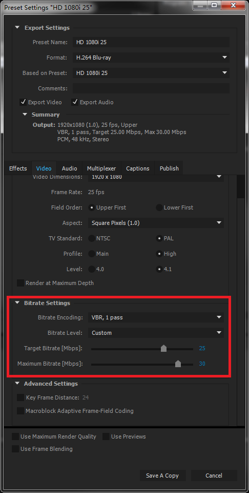 用media encoder输出文件的时候，怎样设置能够控制输出文件的数据速率和总比特率？ - 知乎