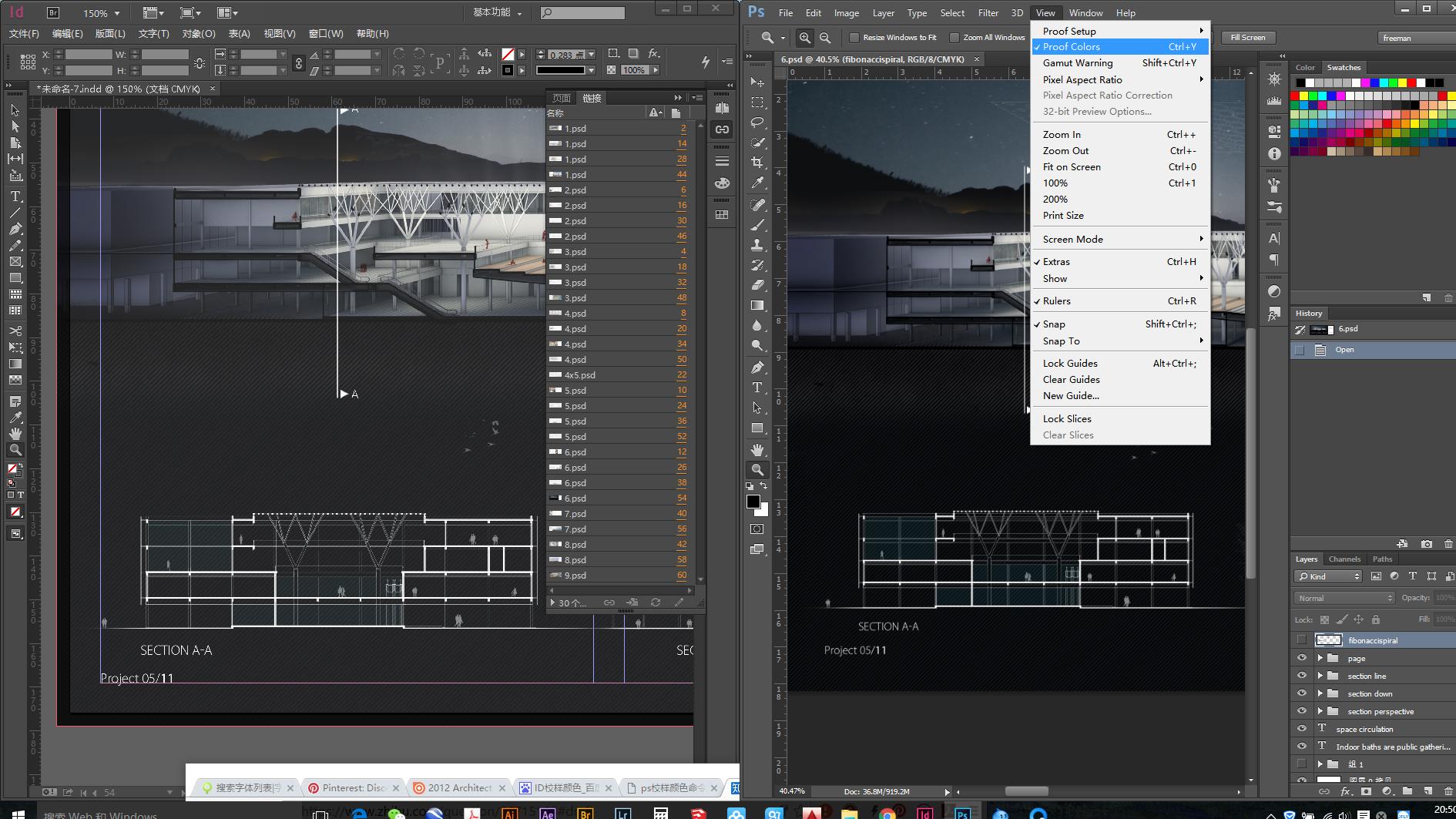 indesign ID 的颜色校样有什么用，为什么一点开它图片就发灰白？ - 知乎