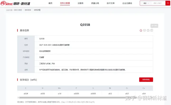 Q355B是什么材料？ - 知乎