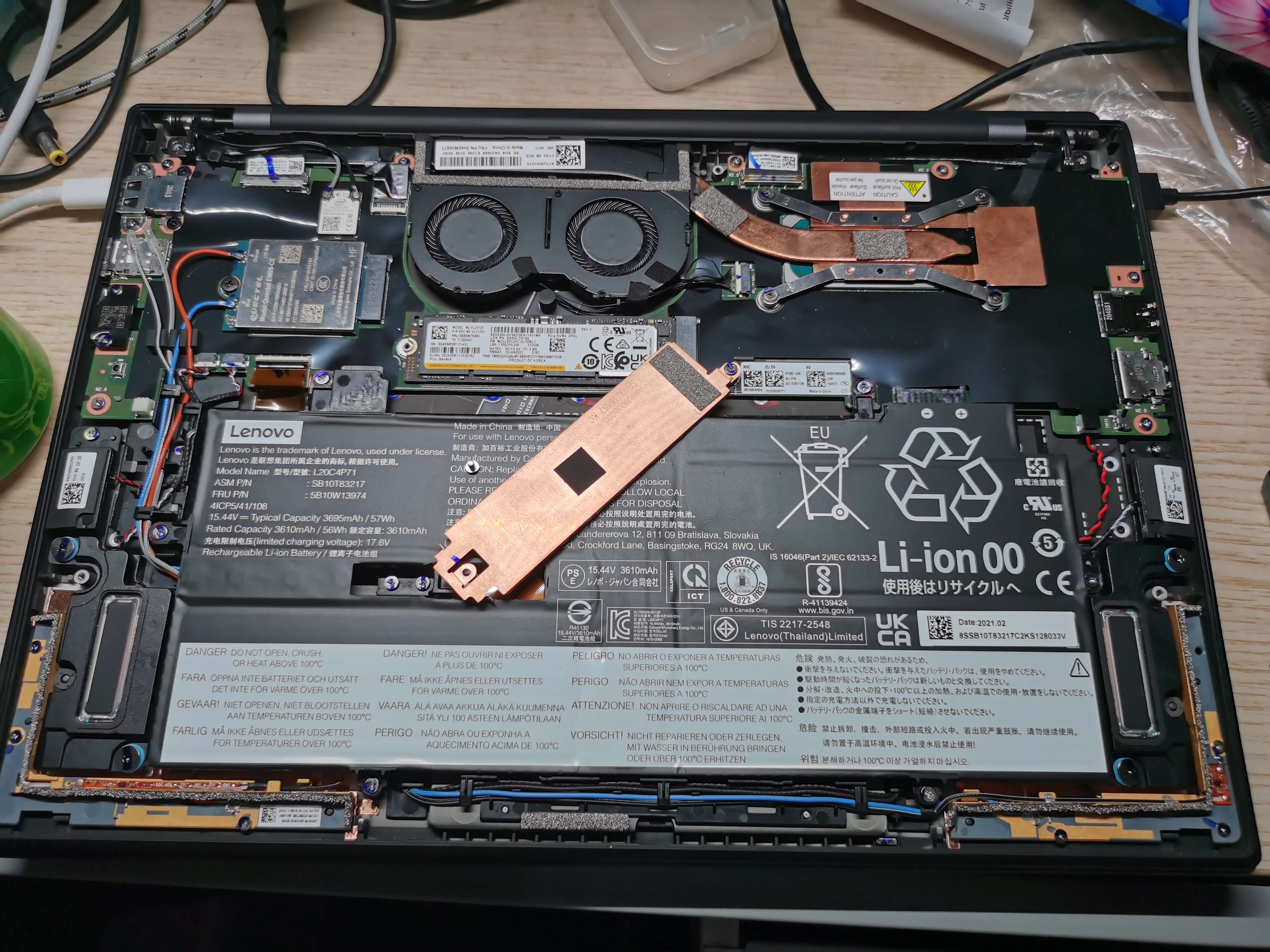 天启 的想法: p1：x1 yoga gen6的拆机图 - 知乎