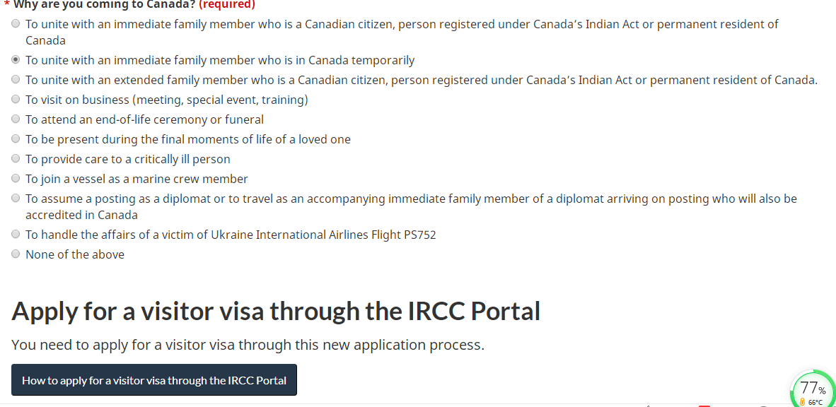 签证老兵 的想法: 之前没有使用过IRCC Portal account为客… - 知乎