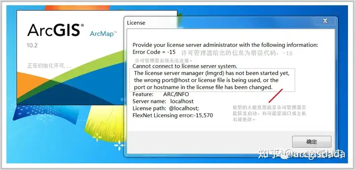 打开arcmap有时候会显示许可证错误跳出License错误如图窗口怎么处理？ - 知乎