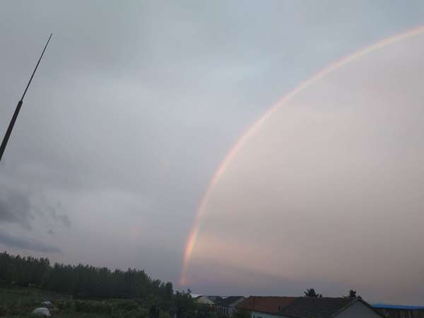 jkljkl 的想法: 戒色一个月看到的彩虹，然后拍了一会儿，… - 知乎