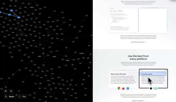 镌刻星辰 的想法 React组件图：可视化你的应用结构 还在为react组件关系头疼？一张图解决所有困惑！通过将react网站抽象为组件拓扑图，开发者能清晰看到每个ui元素的层级关系和