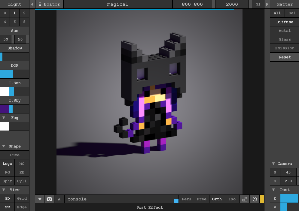像素爱好者的超级玩具——Magicavoxel - 知乎