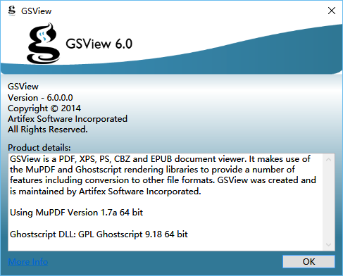 使用GSView 6.0 - 知乎
