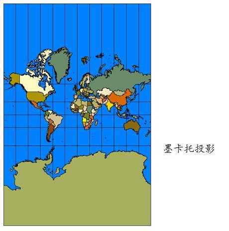 地图常用的投影方法有哪些？ - 知乎
