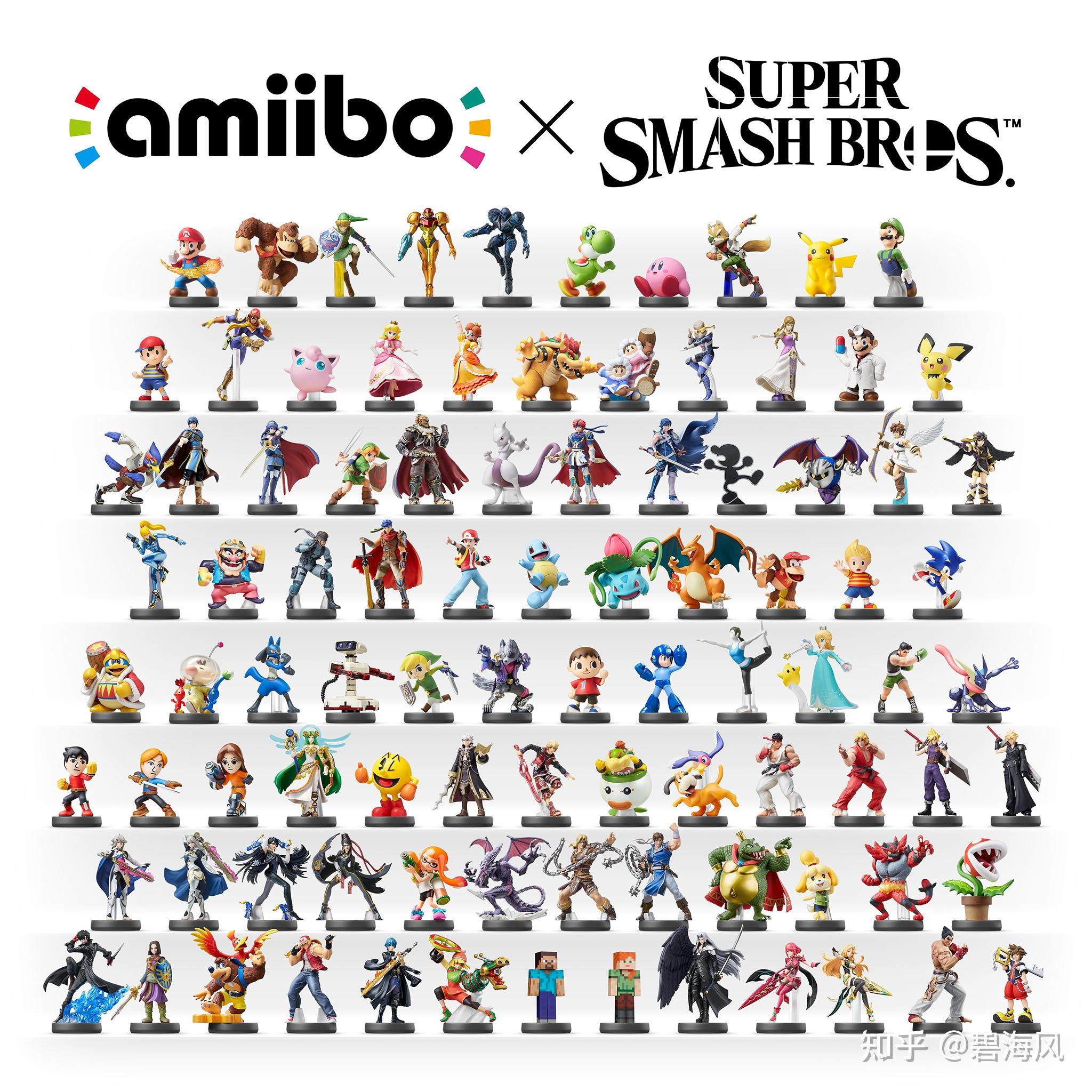 任天堂明星大乱斗Amiibo大全 - 知乎