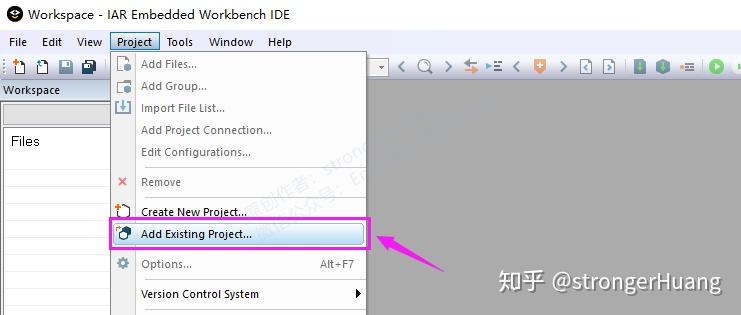 EWSTM8系列教程11_一个工作空间添加多个工程 - 知乎