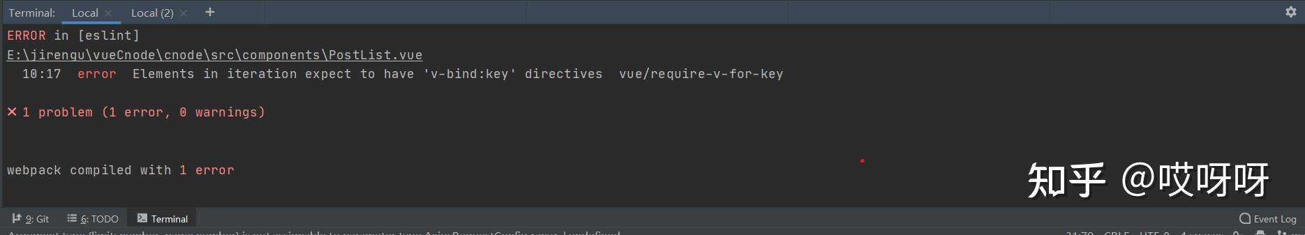 vue项目中遇到的小问题-v-for报错 - 知乎