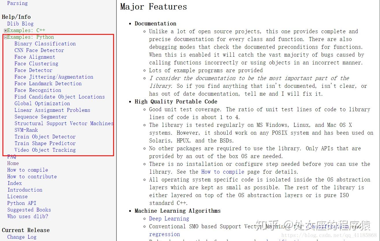 Py之dlib：Python库之dlib库的简介、安装、使用方法详细攻略 - 知乎