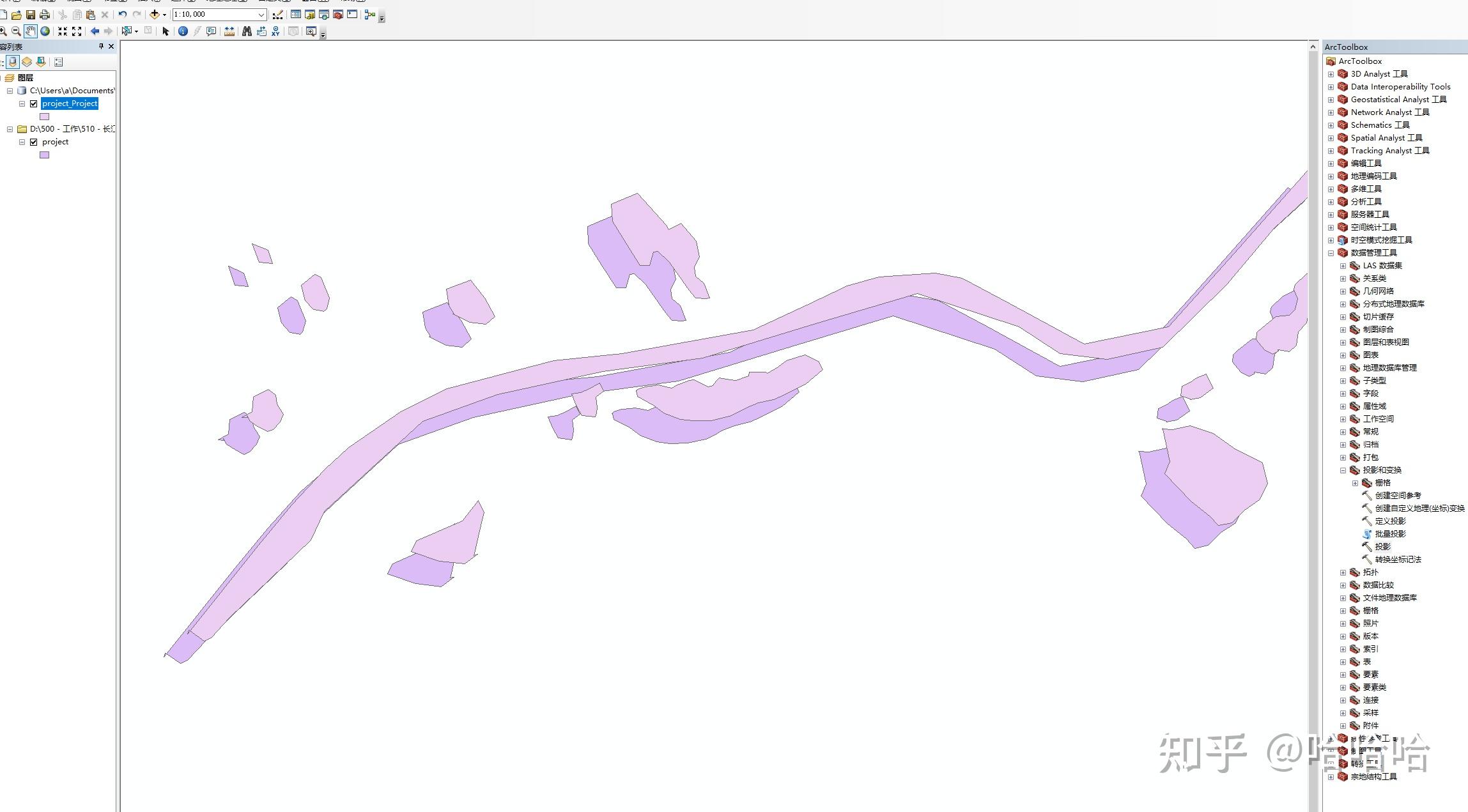[ArcGIS]ArcGIS中坐标系投影转换（3参数、7参数） - 知乎
