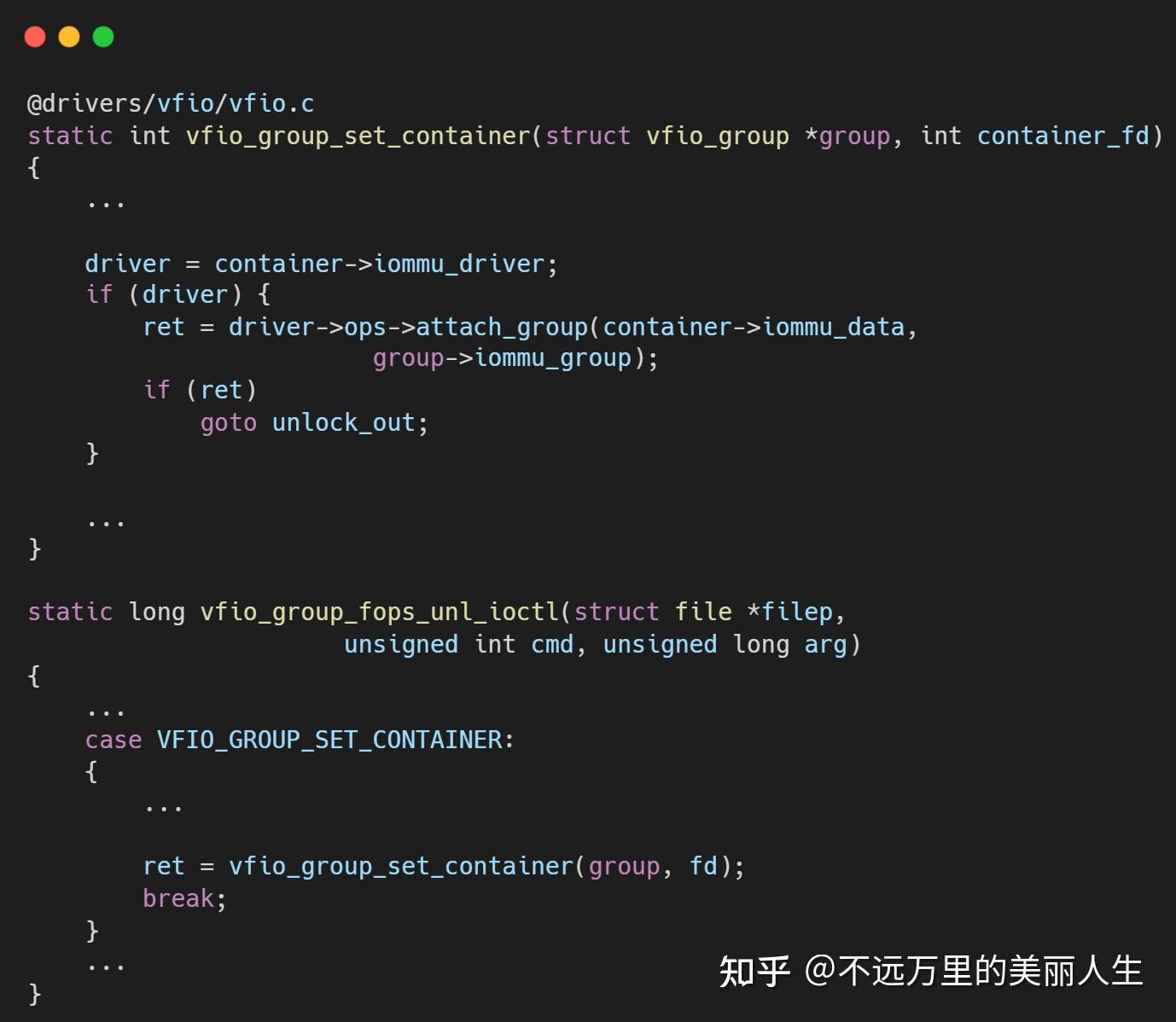 VFIO框架源码分析（三）- IOMMU后端Type1驱动与DMA隔离 - 知乎