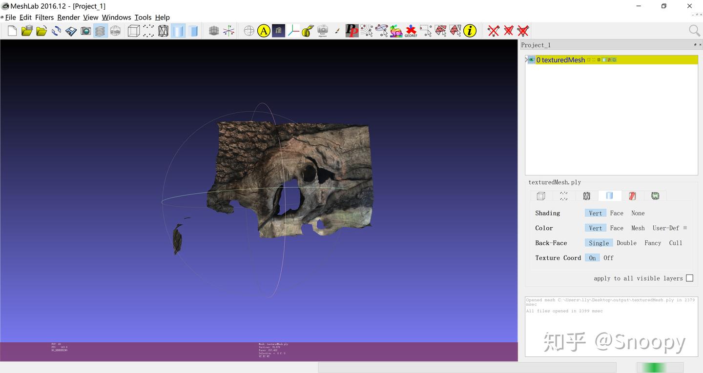 在服务器上使用meshroom进行3D重建 - 知乎