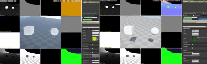 分享UE4虚幻引擎中通过材质球修改管线GBuffer的插件 - 知乎