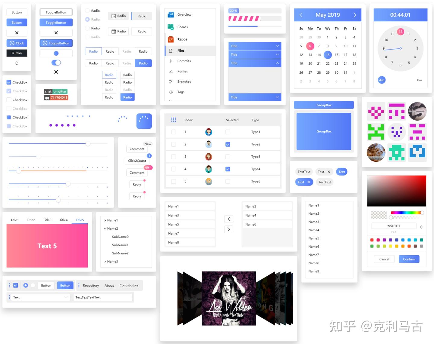 几十款 WPF 控件 - UI 库，总有一款适合你 - 知乎