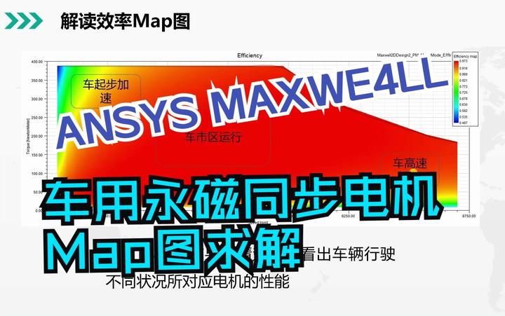 ANSYS Maxwell：车用永磁同步电机Map图求解分析 - 知乎
