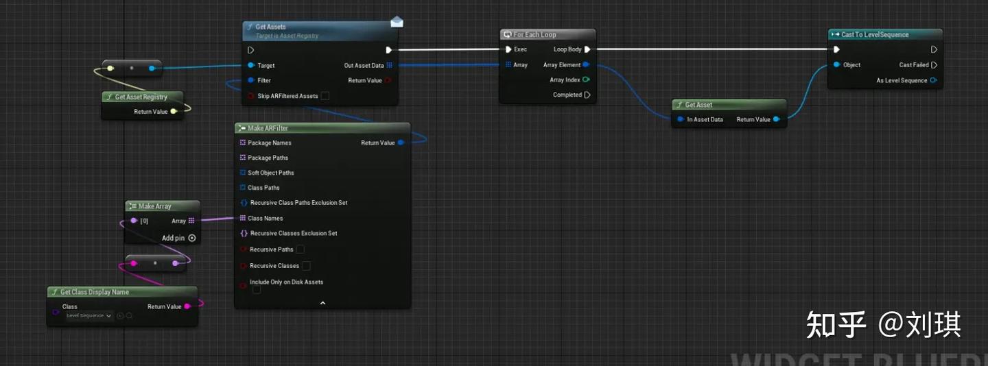 Unreal5 使用Blueprint操作和编辑sequence - 知乎