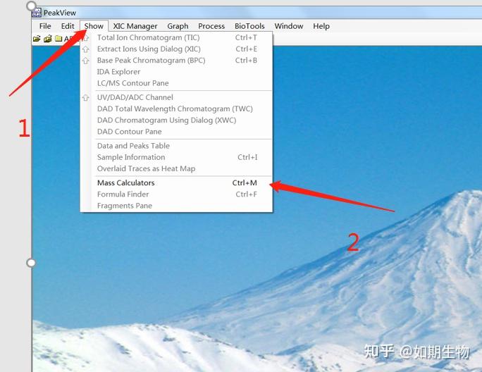 如何使用peakview软件查看AB SCIEX 质谱下机数据 - 知乎