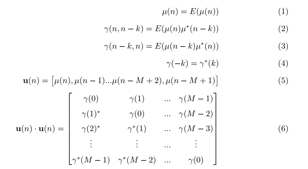 levinson-durbin算法的数学基础 - 知乎