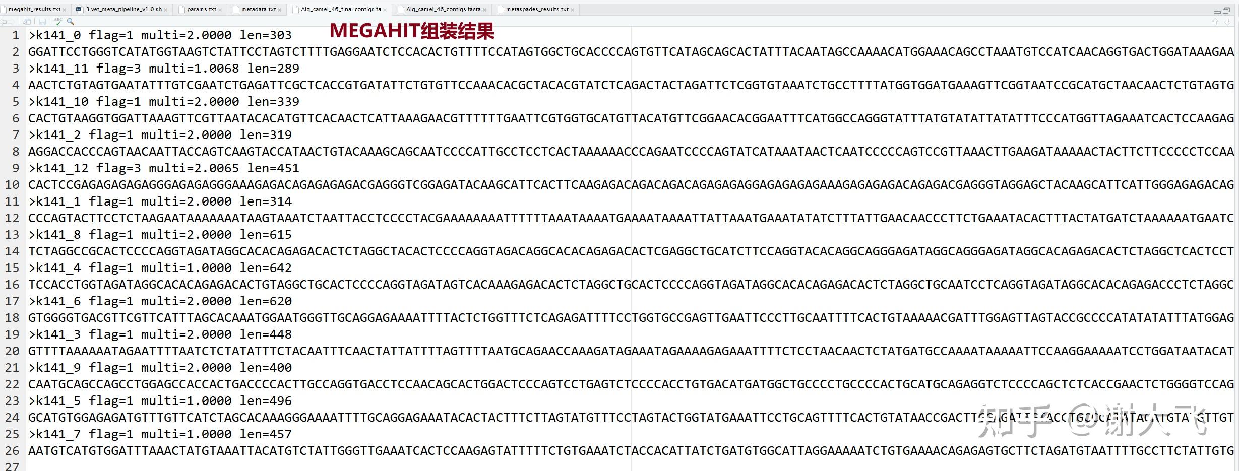 使用metaSPAdes精细组装 - 知乎