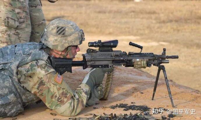 5.56mm的米尼米，对于陆军步兵班来说，仍然是一挺未过时的轻机枪 - 知乎