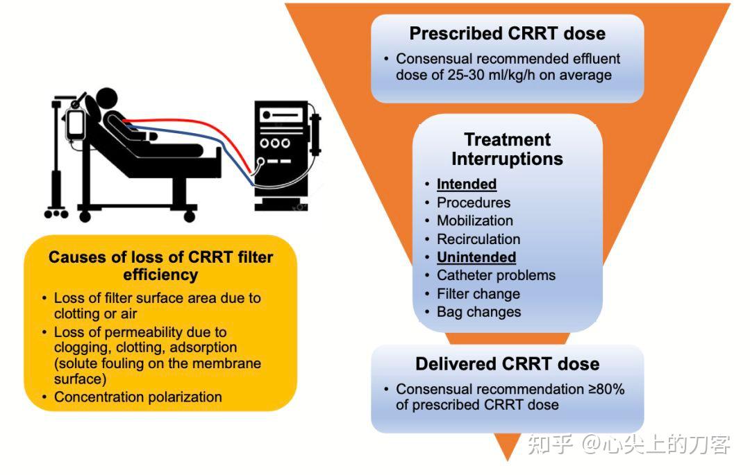 CRRT处方剂量和交付剂量 - 知乎