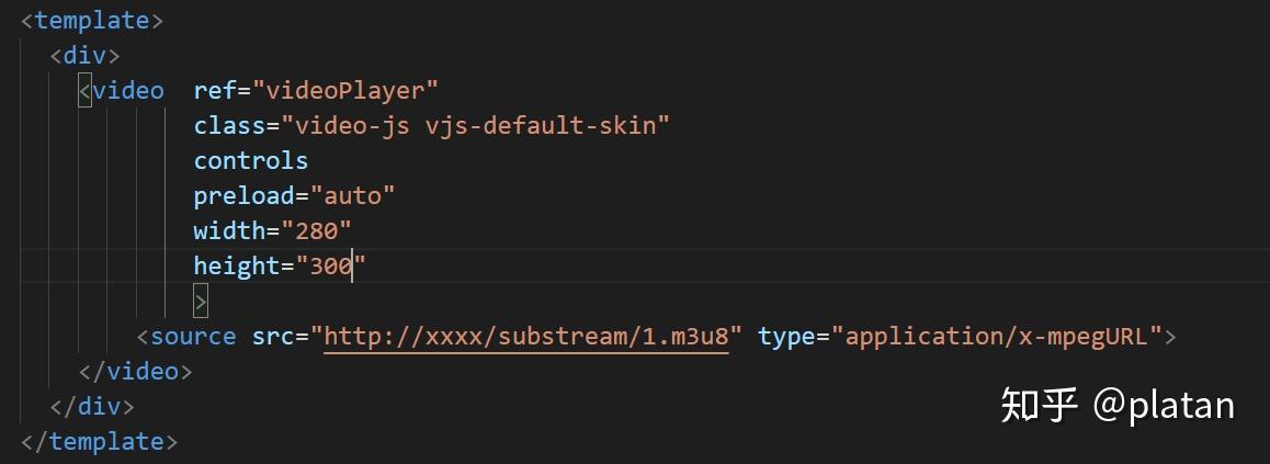 vue 中使用video.js 实现m3u8视频播放格式 - 知乎