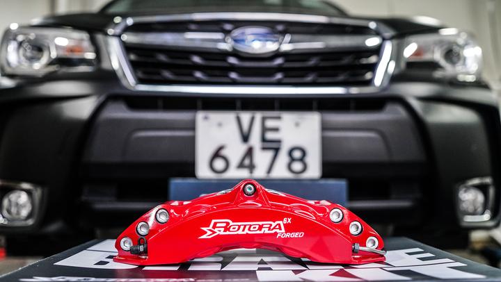斯巴鲁森林人SJ改装Rotora罗托拉刹车王 - 知乎
