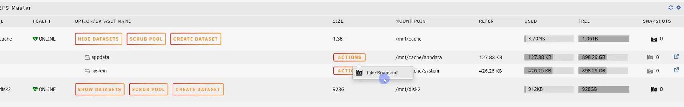 Unraid 自动检测 ZFS 池，ZFS 池可视化显示 - 知乎