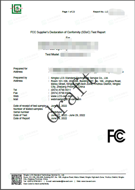 FCC认证的费用、周期、流程 - 知乎